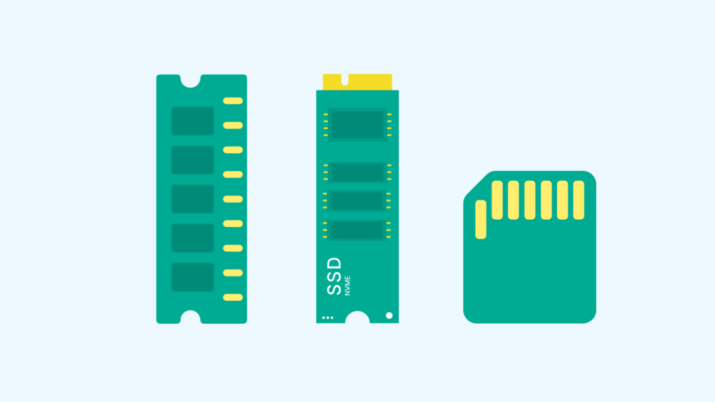 半導体メモリの種類と用途：SRAM, DRAM, フラッシュメモリの違い | Semi journal